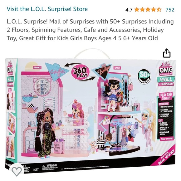 L.O.L. Surprise! | Toys | Nwt Lol Surprise Mall Of Surprises With 5 ...